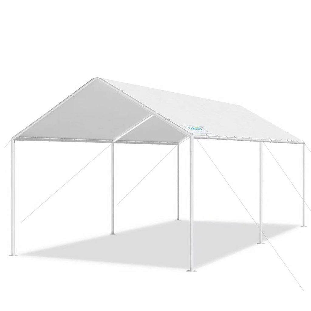 Quictent 20x10 Portable Car Canopy, Free Parts, 2 Colors – MaxLead